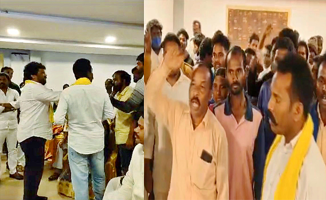 చంద్రబాబు మోసం.. నక్కాకు చేదు అనుభవం | TDP Activists Shocking Comments On Nakka Anand Babu ...