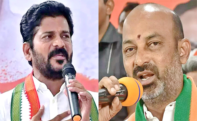 సీఎం రేవంత్‌కు బండి సంజయ్‌ లేఖ.. కేసీఆర్‌పై చర్యలు తీసుకోండి | Bandi ...