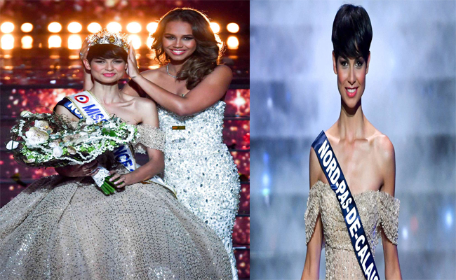 పొడవాటి జుట్టు లేదు.. అయినా మిస్‌ ఫ్రాన్స్‌గా కిరీటం..! | French Beauty ...