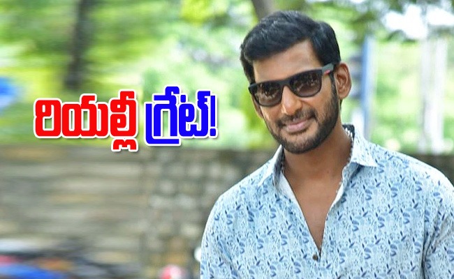 'నాలో మనిషిని నిద్రలేపింది'.. విశాల్ ట్వీట్ వైరల్! | Kollywood Star ...