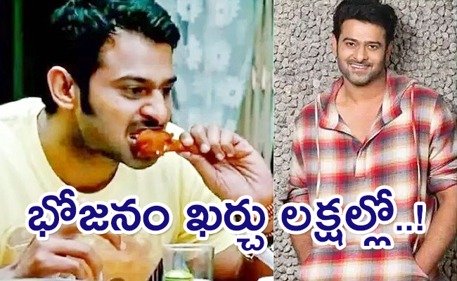 డార్లింగ్ ప్రభాస్ ఒక్క రోజు భోజనం ఖర్చు ఎంతో తెలుసా? | Actor Prabhas ...
