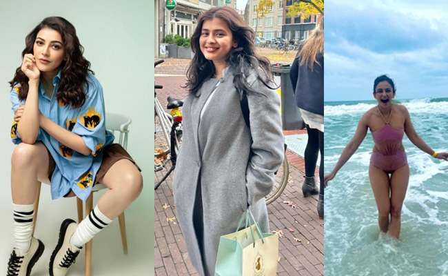 బికినీలో రకుల్ రచ్చ.. దేవర భామ జాన్వీ కపూర్ స్టన్నింగ్ లుక్స్! | Actresses Social Media Posts ...