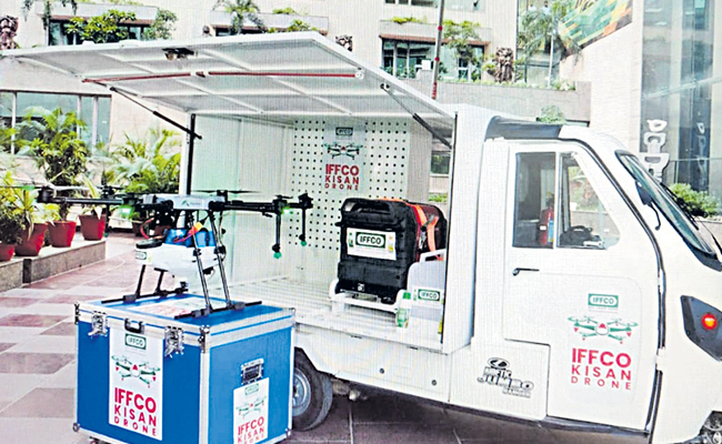 ‘కిసాన్‌ డ్రోన్స్‌’ వచ్చేశాయ్‌ | 160 IFCO Kisan drone units for the ...