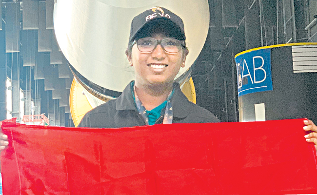 భళా.. కైవల్య! | Kaivalya Reddy completed the NASA course: AP | Sakshi