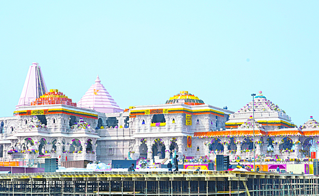 ఇంటింటికీ ‘అయోధ్య’ చిత్రపటాలు | house to house ayodhya Distribution of ...