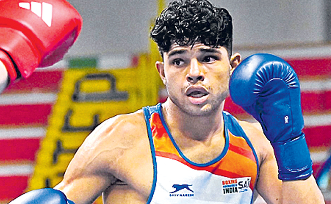 నిశాంత్‌కు నిరాశ | Indian boxer who lost in the quarter final | Sakshi