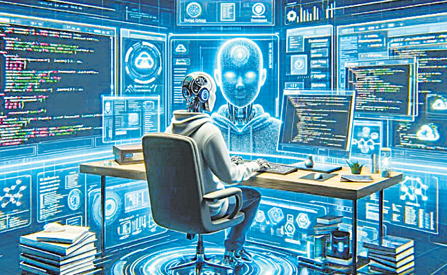 ఏఐకి చెప్తే..వెబ్‌సైట్‌ రెడీ! | worlds first artificial intelligence ...