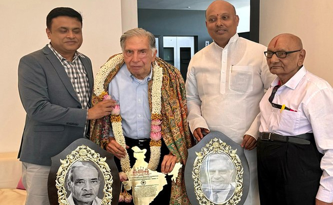 'రతన్ టాటా'కు ప్రతిష్టాత్మక అవార్డు | Ratan Tata Honoured With PV ...
