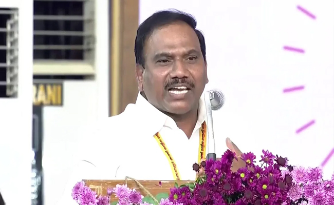 'భారత్ ఒక దేశం కాదు'.. డీఎంకే ఎంపీ సంచలన వ్యాఖ్యలు | DMK Leader A Raja ...