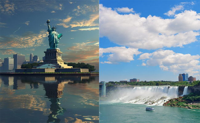 ఔరా నయాగారా.. చూడరా లిబర్టీ స్టాచ్యూ.! | Would You Rather See The ...