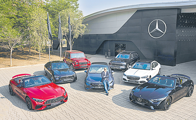 మెర్సిడెస్‌ బెంజ్‌ రికార్డు విక్రయాలు.. | Mercedes-Benz India FY24 sales up 10percent to 18123 ...