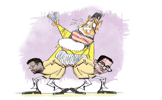 వ్యూహకర్తలు హ్యాండ్సప్‌.. జారిన జాకీలు! | TDP strategist Robin Sharma ...