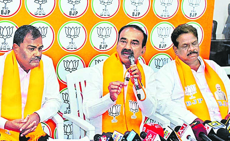 రేవంత్‌కు మతి భ్రమించింది | Etela Rajender Sensational Comments On CM ...