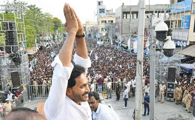 సీఎం జగన్‌ రేపటి ప్రచార సభల షెడ్యూల్‌ ఇలా.. | Cm Jagan Election ...