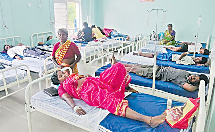 భయం గుప్పెట్లో జగ్గయ్యపేట | Diarrhea spreading to other villages | Sakshi