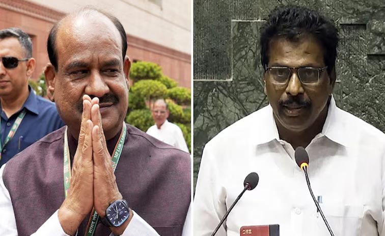 తొలిసారి లోక్‌సభ స్పీకర్‌ ఎన్నిక.. అభ్యర్థుల నేపథ్యం ఇదే.. | First Lok ...