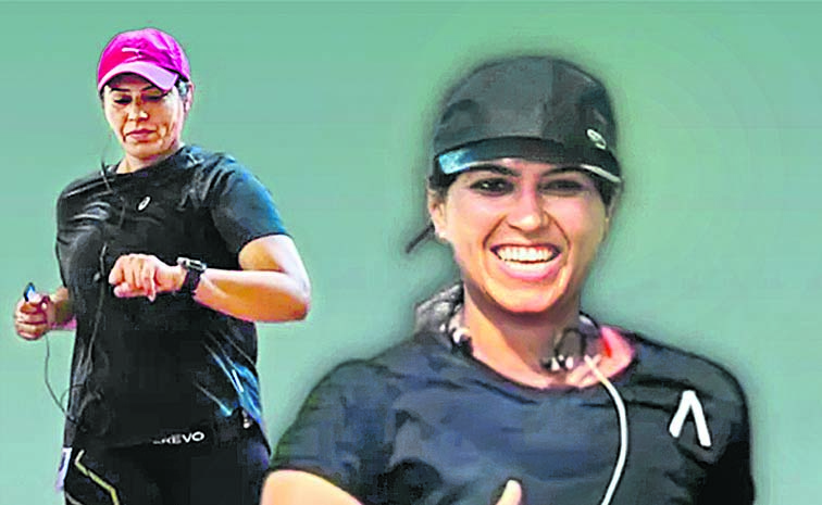 అల్ట్రా రన్నర్‌ మీనల్‌ | Runner Meenal Kotak Sets New Record | Sakshi