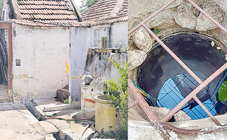 నాలుగడుగుల లోతుల్లోనే నీరు | The water is four feet deep | Sakshi