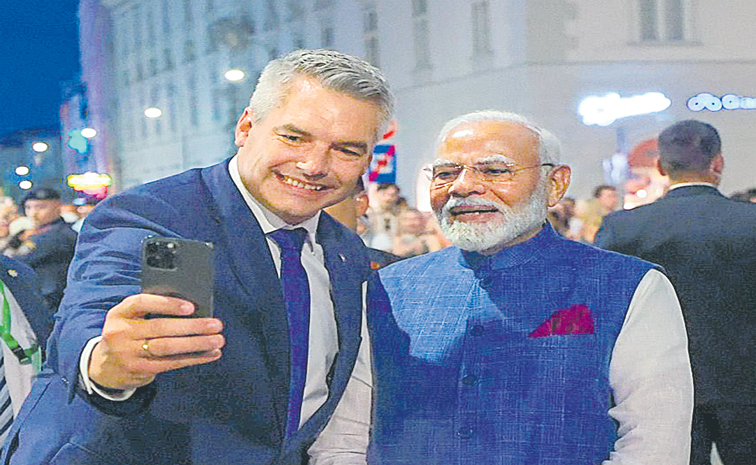 PM Narendra Modi: యుద్ధాలకు సమయం కాదిది | PM Narendra Modi and Austrian ...
