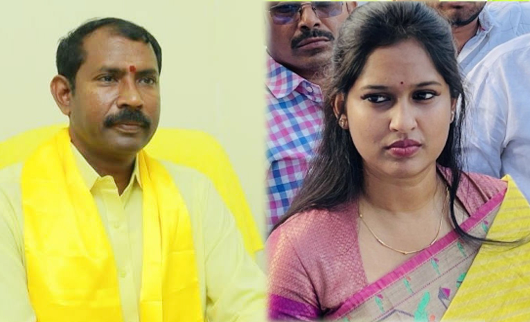 శ్రావణి వర్సెస్‌.. పల్లా చెంతకు శింగనమల పంచాయితీ | Singanamala TDP MLA Bandaru Sravani VS Two ...