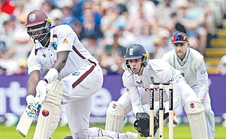 Eng Vs WI: మరోసారి మెరిసిన అట్కిన్సన్‌ | Eng Vs WI 3rd Test Day 1: West ...
