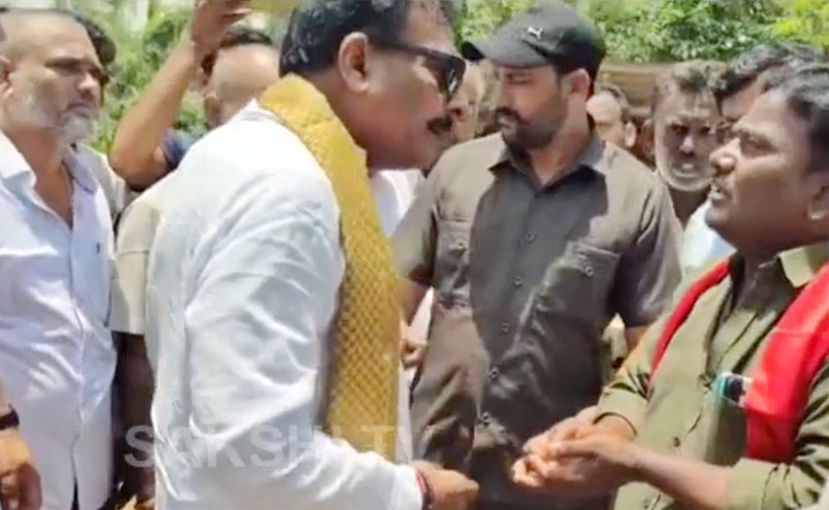 అంతుచూస్తా.. టీడీపీ నేత బైరెడ్డి రాజశేఖర్‌రెడ్డి దౌర్జన్యం | Tdp Leader ...