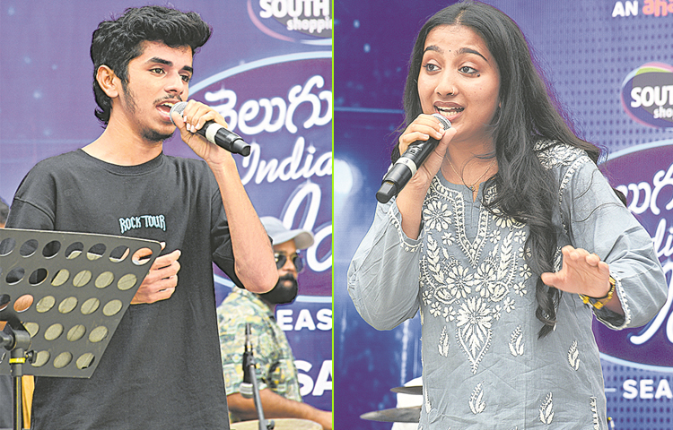 తెలుగు ఇండియన్‌ ఐడల్‌.. స్వరాల జల్లు! | Music By Young Singers Sai ...