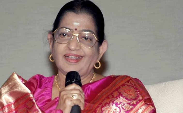 ప్రముఖ గాయని పి.సుశీలకు అస్వస్థత | popular singer p sushila is unwell ...