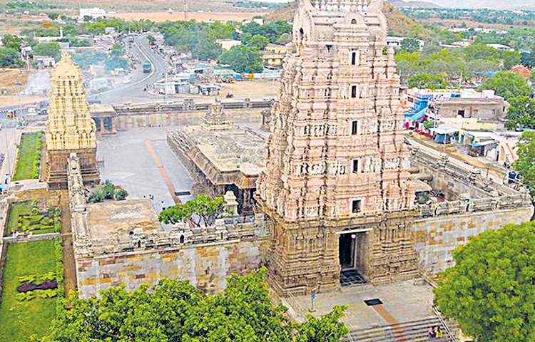 అల ఏకశిలా నగరిలో.. | Renovation of Antaralayam in Ontimitta Ram Temple ...