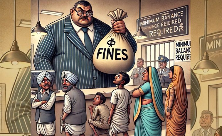 పేదల నుంచి బ్యాంకులు గుంజేసింది బిలియన్‌ డాలర్లపైనే... | Minimum ...