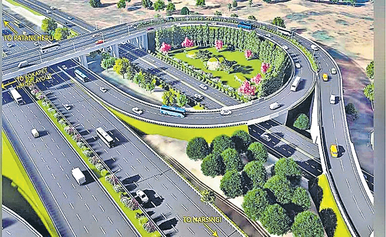 ‘సర్వీసు’ లేకుండానే ఆర్‌ఆర్‌ఆర్‌! | Regional Ring Road going to be ...