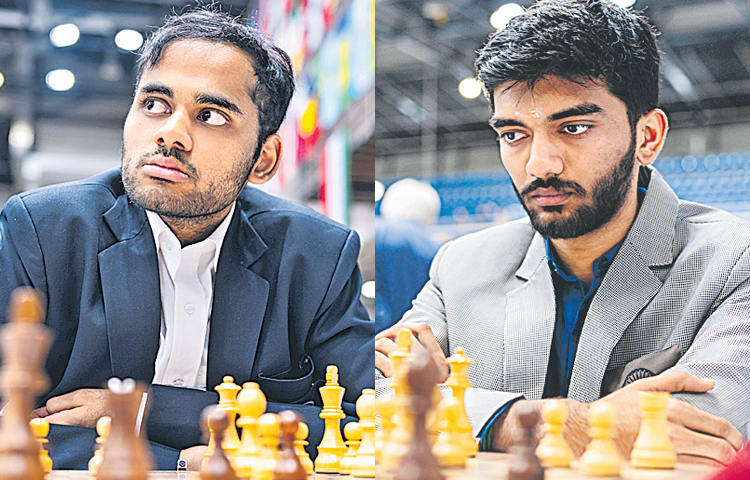 భారత జట్ల దూకుడు | Fifth consecutive victory in Chess Olympiad | Sakshi