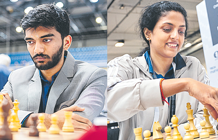 చెస్‌ ఒలింపియాడ్‌: నేడు చైనా, జార్జియాలతో భారత్‌ పోరు | Today India is ...