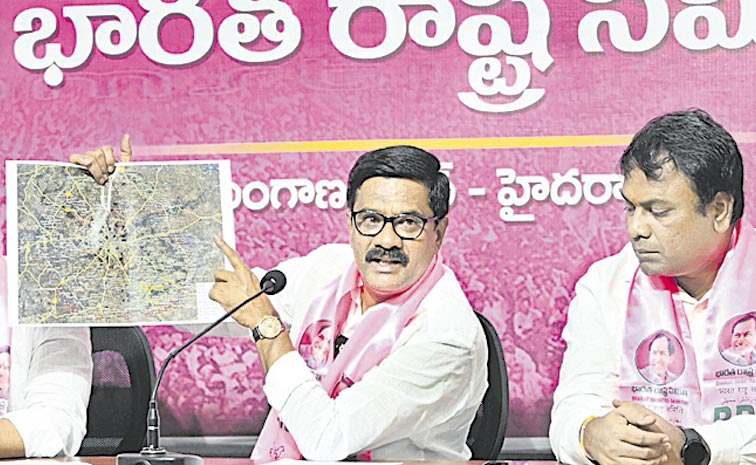 అలైన్‌మెంట్‌ మార్పు వెనుక అరాచకం: మాజీ మంత్రి వేముల | Vemula Prashanth ...