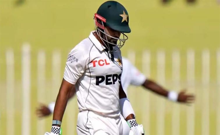 బాబర్‌ ఆజమ్‌.. ఇక మారవా..? | PAK vs ENG 1st Test: Babar Azam Rough ...