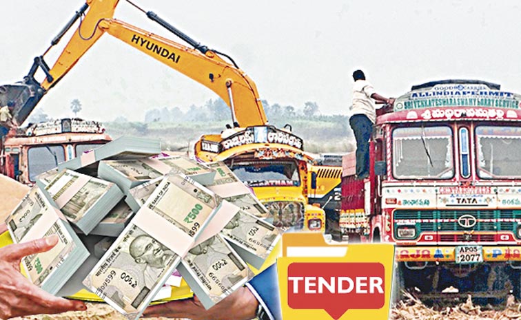 ఇసుక రీచ్‌లూ కొల్లగొట్టేశారు | Sand mining has started in more than 30 ...