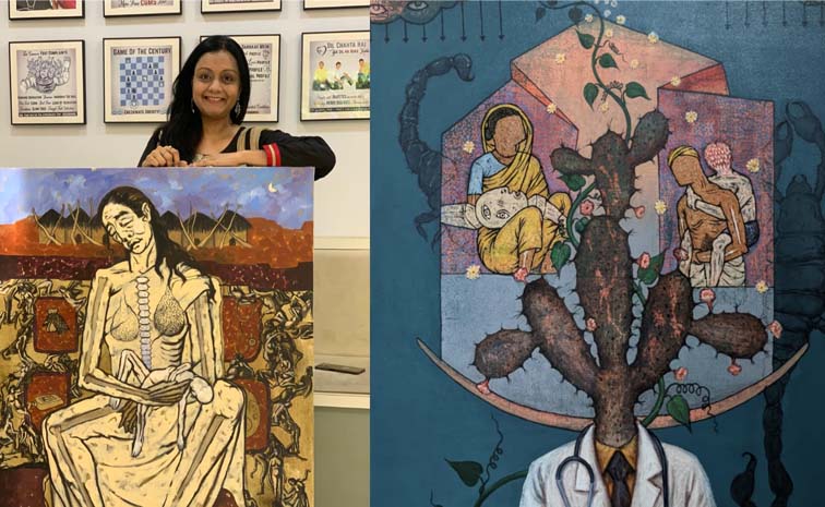 కళ ద్వారా ఆరోగ్య అక్ష్యరాస్యత..! | Rang De Neela: How Artists And ...