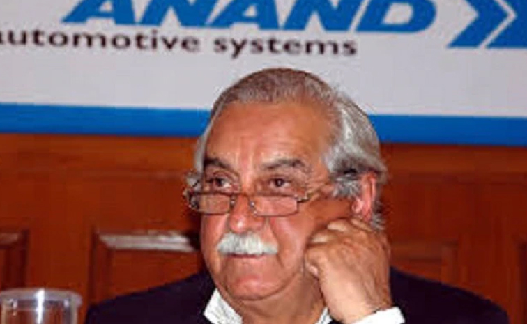ఆనంద్ గ్రూప్ ఫౌండర్‌ కన్నుమూత | Deep C Anand, Founder Of Anand Group ...
