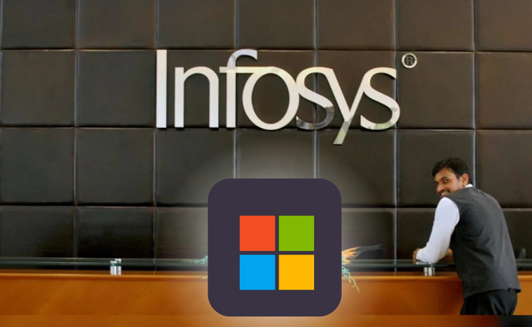 మైక్రోసాఫ్ట్‌తో ఇన్ఫోసిస్‌ పార్టనర్‌షిప్ విస్తరణ | Infosys Microsoft expand partnership to boost ...