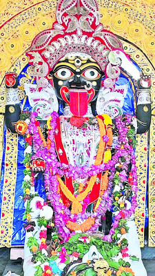 కొలువుదీరిన కాళీమాత | - | Sakshi