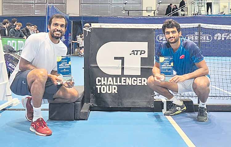 రిత్విక్‌ జోడీకి రొవరెటో ఓపెన్‌ ఏటీపీ చాలెంజర్‌ టైటిల్‌ | Rithvik and ...