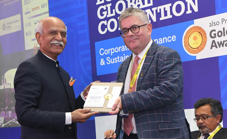 సైయెంట్‌ మోహన్‌ రెడ్డికి లైఫ్‌టైమ్‌ అచీవ్‌మెంట్‌ అవార్డు | Cyient ...