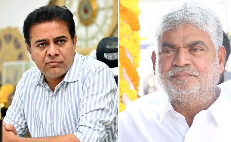 కేటీఆర్‌కు స్పీకర్‌ గడ్డం ప్రసాద్‌ కౌంటర్‌ | Speaker Gaddam Prasad ...