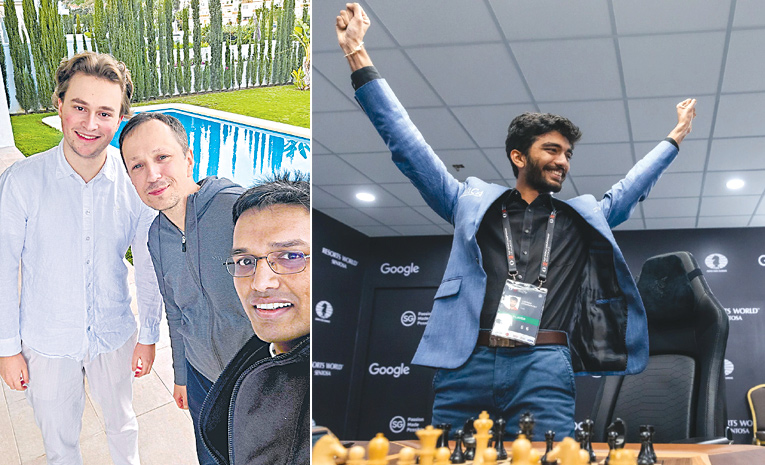 గుకేశ్‌ బృందమిదే... | Gukesh Reveals Names Of His Team Behind His World ...