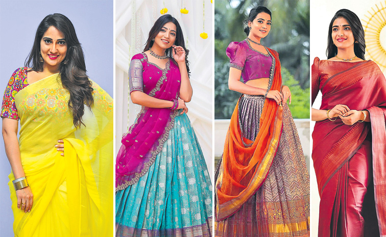 మనసుదోచే సొగశారీ.. | Special Story On Different Saree Styles In Present ...