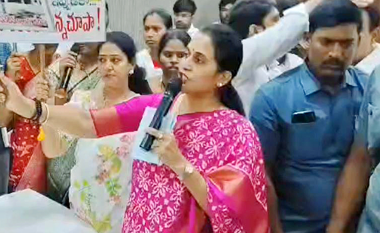 కుర్చీ కోసం కడప ఎమ్మెల్యే మాధవీరెడ్డి దౌర్జన్యం | TDP MLA Madhavi Reddy Create Chaos In Kadapa ...