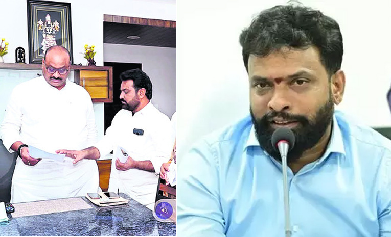 పాత స్నేహితుడిని అరెస్ట్‌ చేయించిన మంత్రి సుభాష్‌ | Labour Minister ...