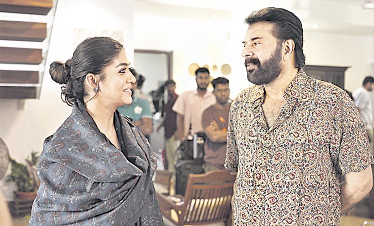 కొచ్చి టు ఢిల్లీ | Nayanthara joins the sets of Mammootty and Mohanlal ...