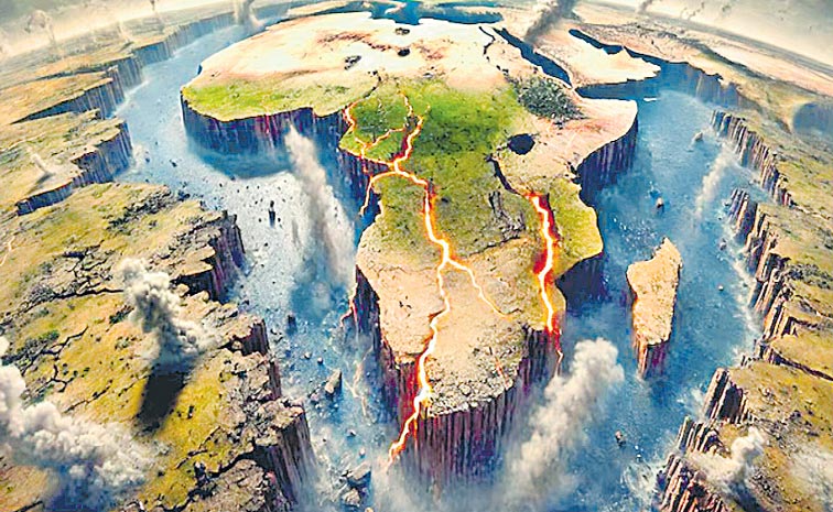 ఆఫ్రికాను చీలుస్తూ... ఆరో మహాసముద్రం | Sixth ocean is forming as Africa ...
