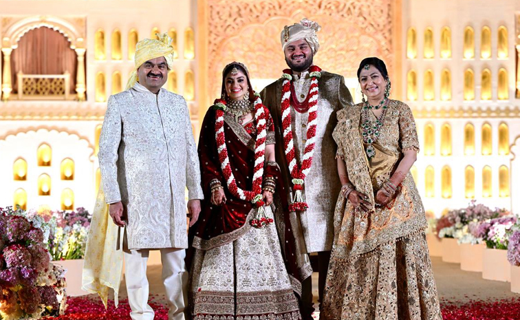 Adani's Wedding: విలాసాలను విడిచి.. విరాళాలను పంచి.. | Gautam Adani Son ...
